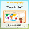 Our Local Area KS1 Geography Planning | PlanBee