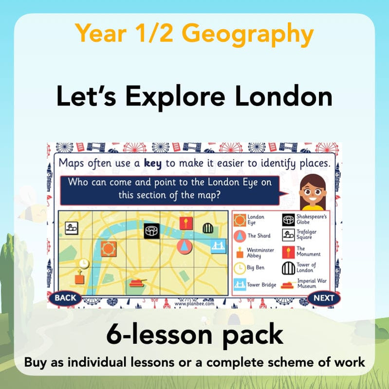 KS1 Geography Curriculum lesson packs by PlanBee