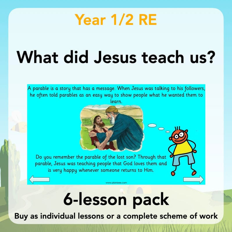 What did Jesus teach us? KS1 Christianity Lessons by PlanBee