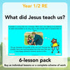 What did Jesus teach us? KS1 Christianity Lessons by PlanBee