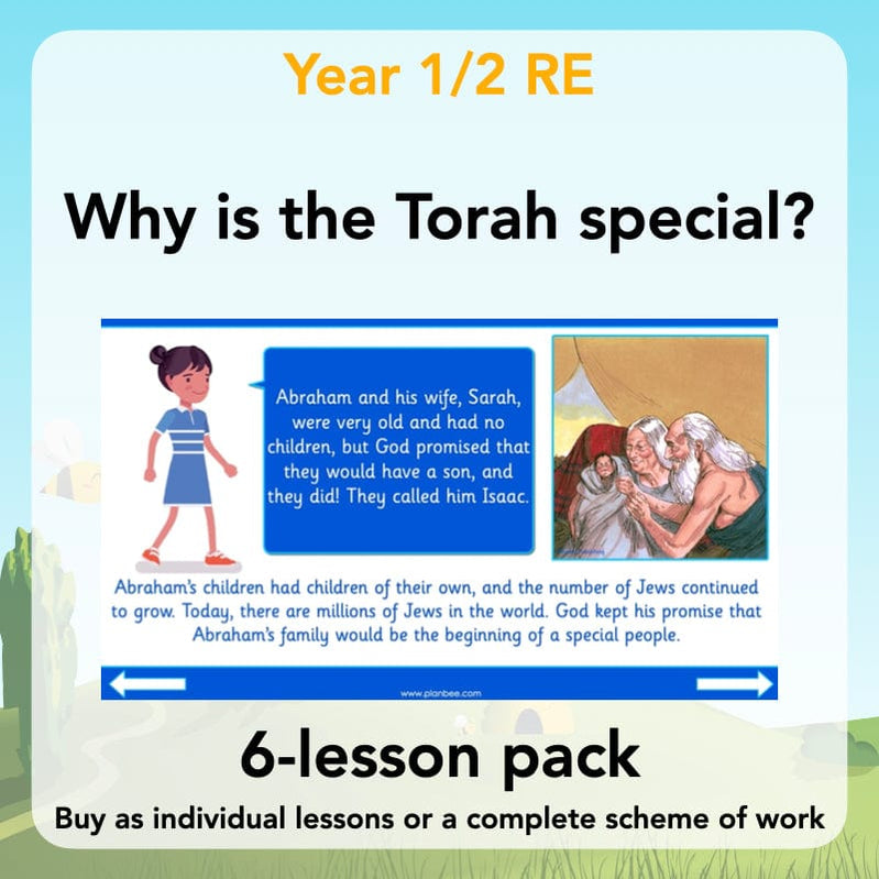 Judaism KS1 and Judaism KS2 lesson packs by PlanBee