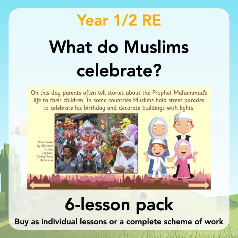 What do Muslims celebrate? KS1 Islamic Festivals by PlanBee