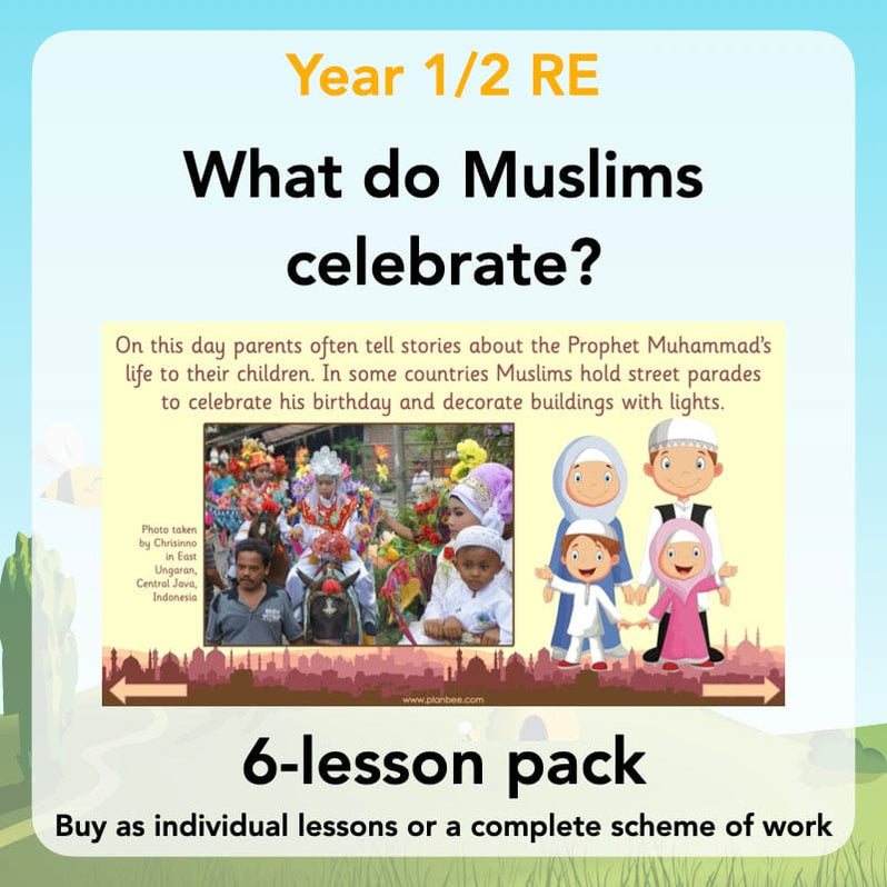 What do Muslims celebrate? KS1 Islamic Festivals by PlanBee