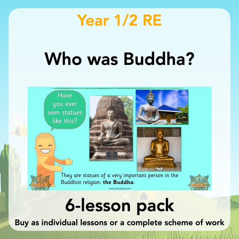 Buddhism RE lessons and activities by PlanBee