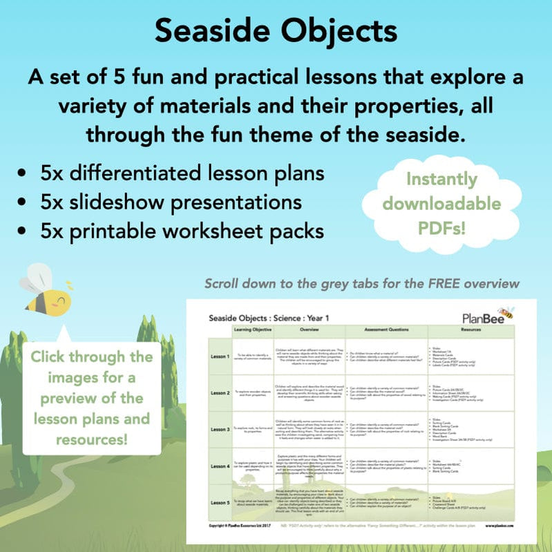 Downloadable Summer term lessons and activities by PlanBee