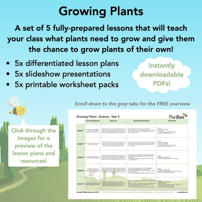 Primary Science Teaching Resources & Lessons Plans — PlanBee