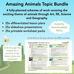 Amazing Animals KS1 Topic Bundle by PlanBee