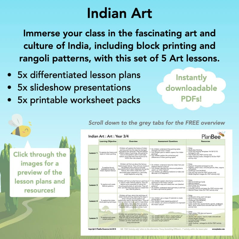 Art Primary Resources & Lesson Plans | Schemes of Work — PlanBee
