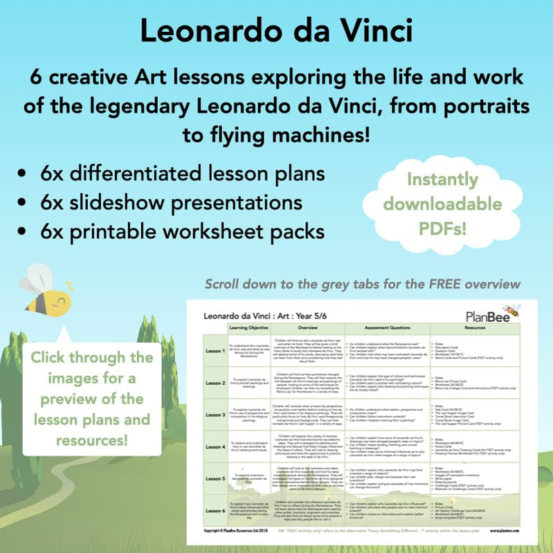 Famous Artists KS2 & KS1 Art Lesson Collection by PlanBee