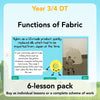 Functions of Fabric | KS2 Textiles Project | PlanBee DT