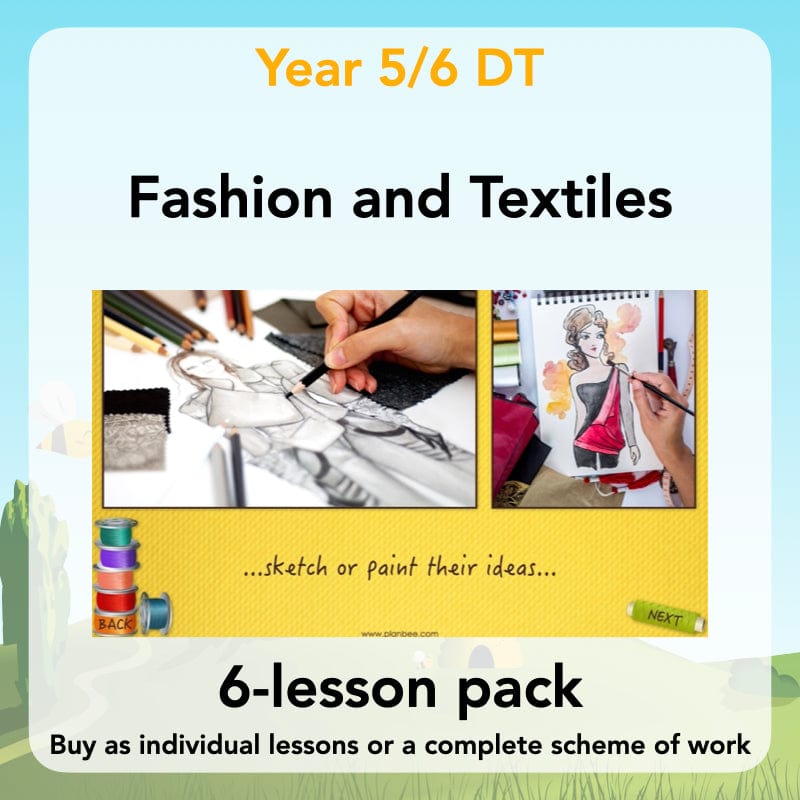 Fashion and Textiles: Design and Technology KS2 — PlanBee
