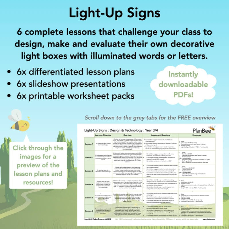 DT Structures KS1 & KS2 Design and Technology by PlanBee