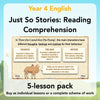 Just So Stories KS2 | Reading Comprehension Year 4 — PlanBee