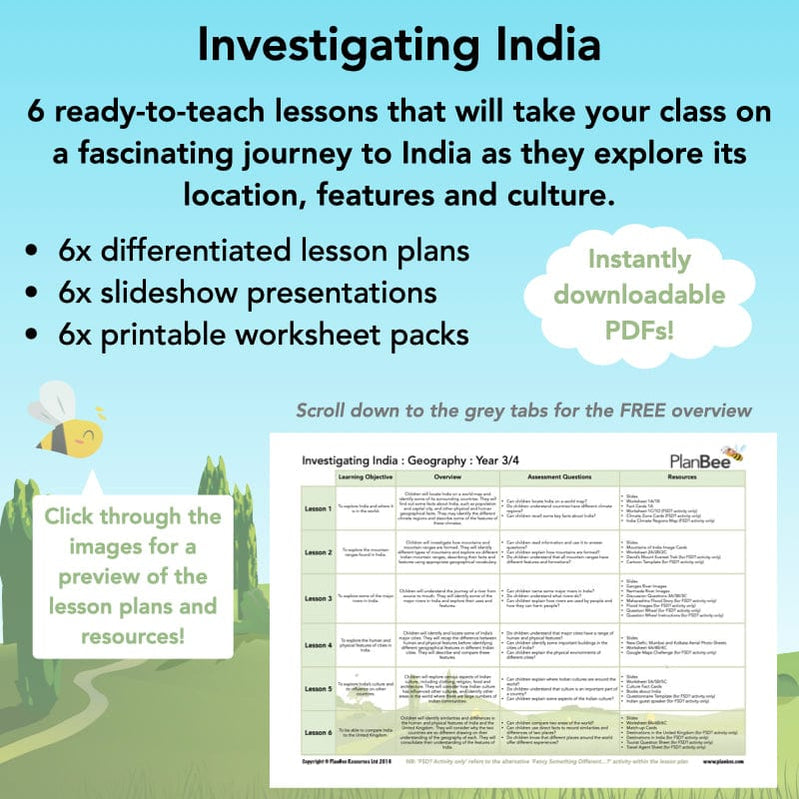 Year 4 Geography curriculum lesson packs by PlanBee