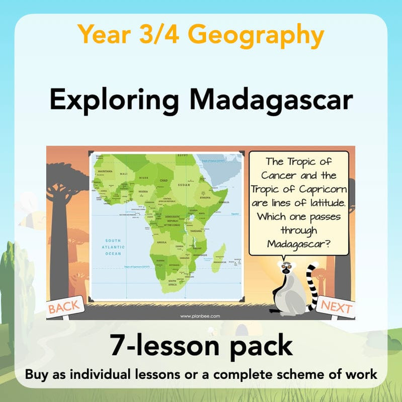 Year 4 Geography curriculum lesson packs by PlanBee