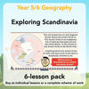 Exploring Scandinavia KS2 lesson pack Geography by PlanBee