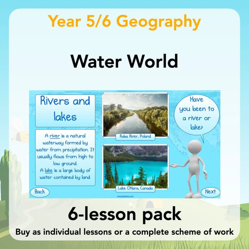Water World Rivers and Coasts KS2 Geography Pack by PlanBee