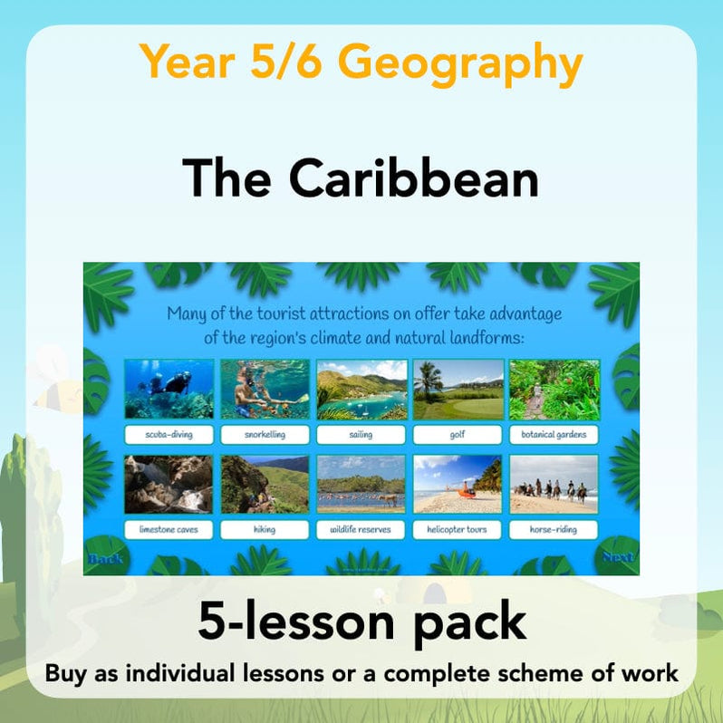 Caribbean Geography KS2 Planning Pack by PlanBee