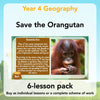 Save the Orangutan KS2 Geography Planning Pack by PlanBee