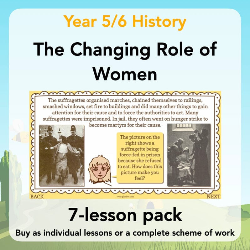 The Changing Role of Women KS2 History Resources by PlanBee