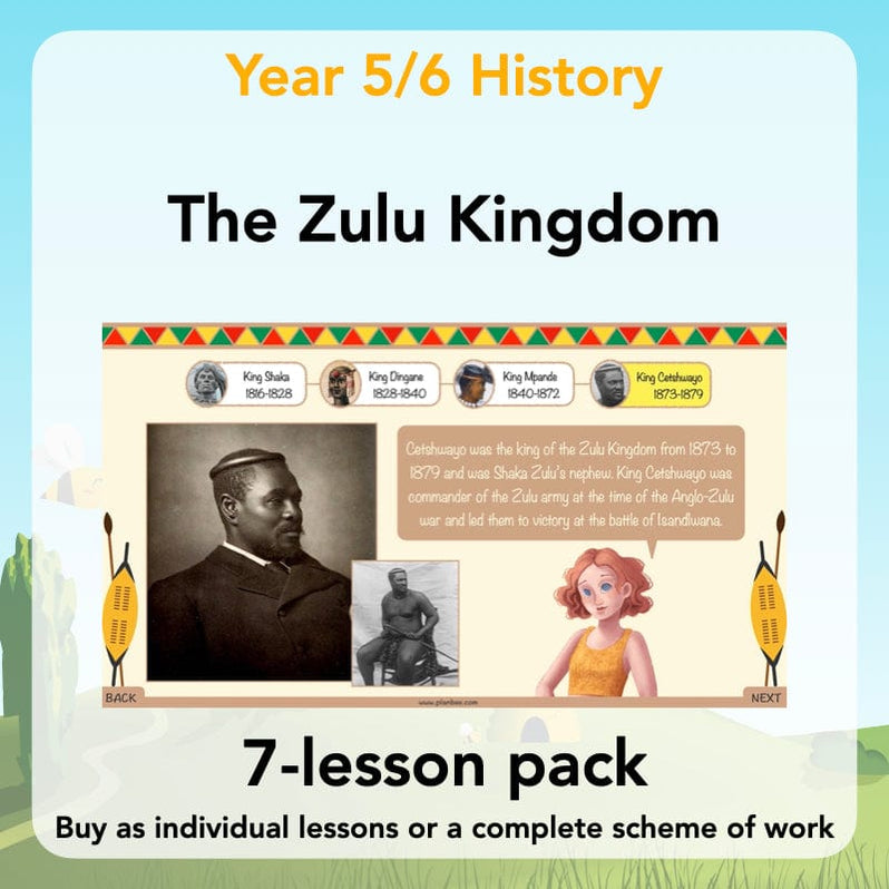 The Zulu Kingdom KS2 History Lesson Pack by PlanBee
