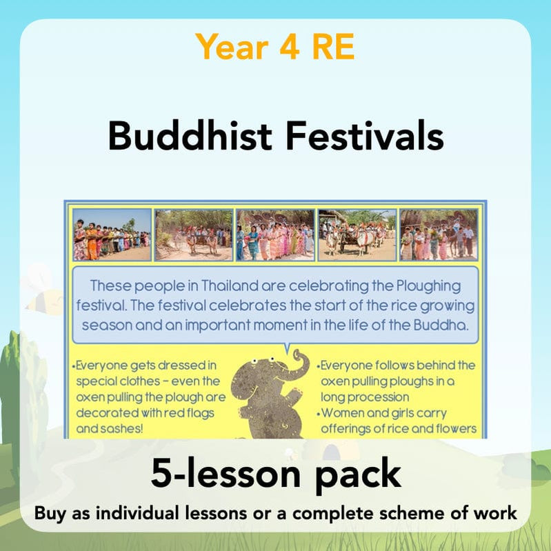 Buddhism RE lessons and activities by PlanBee