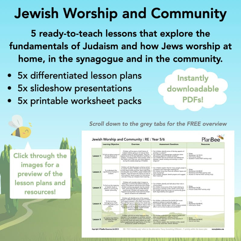 Year 5 RE lesson plans and schemes of work by PlanBee