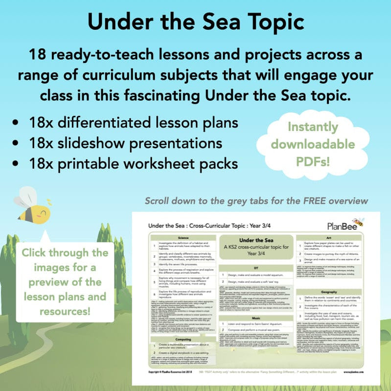 KS2 Topics cross-curricular lesson planning by PlanBee