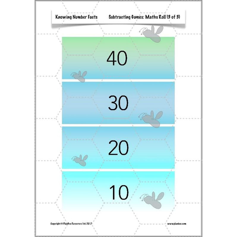Number Facts Addition & Subtraction Year 3 Maths by PlanBee