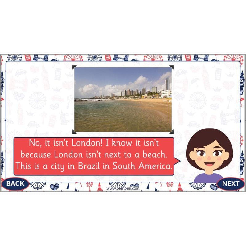 Let's Explore London Topic KS1 Geography Lessons by PlanBee