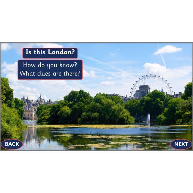 Let's Explore London Topic KS1 Geography Lessons by PlanBee