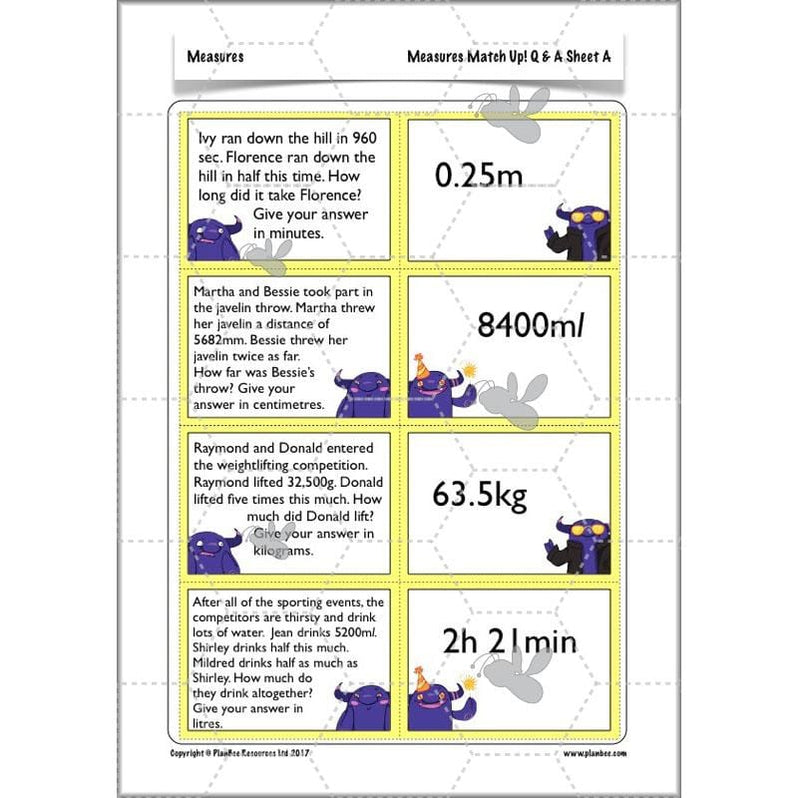 Measures Year 6 Maths Lesson Planning and Resources — PlanBee