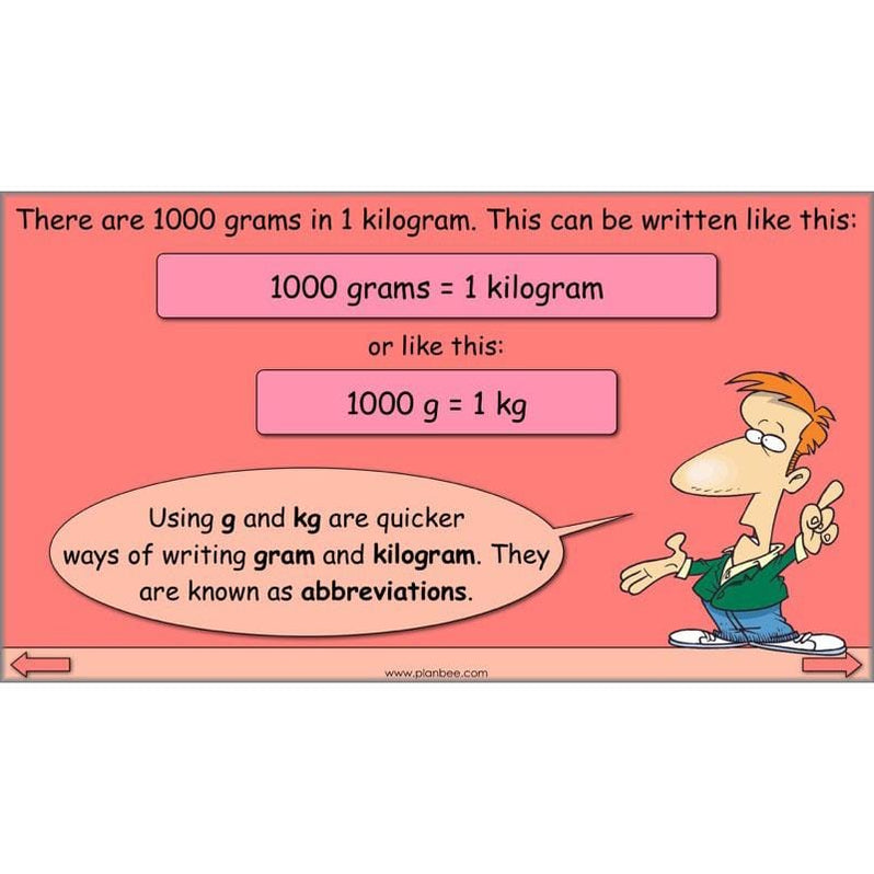 Measuring Weight KS2 Year 4 Maths Planning by PlanBee