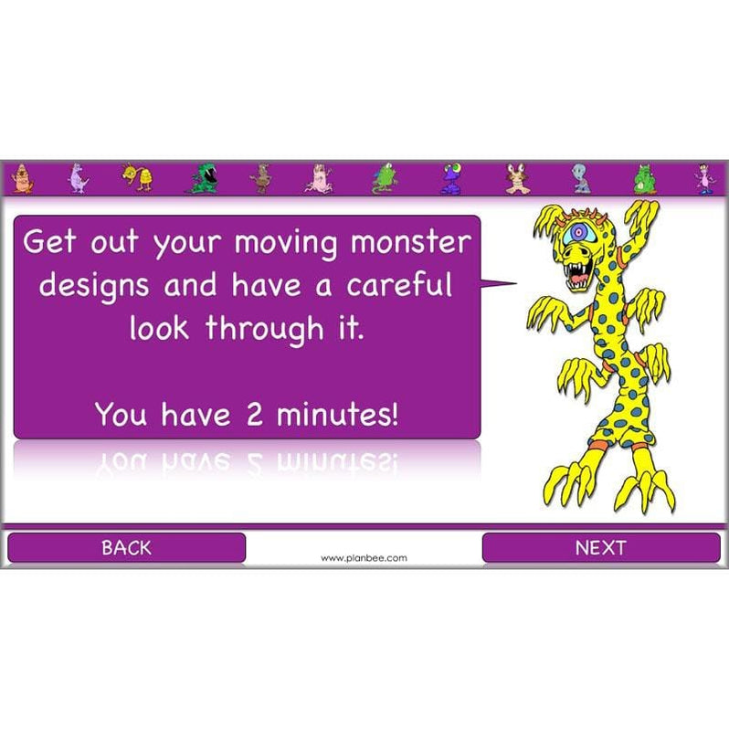 Moving Monsters Year 3 KS2 Pneumatics Lessons by PlanBee