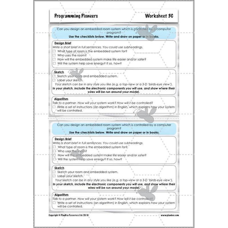 Programming Pioneers Coding KS2 DT by PlanBee