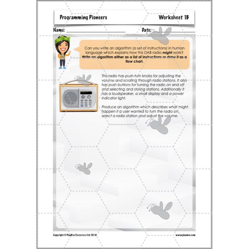 Programming Pioneers Coding KS2 DT by PlanBee