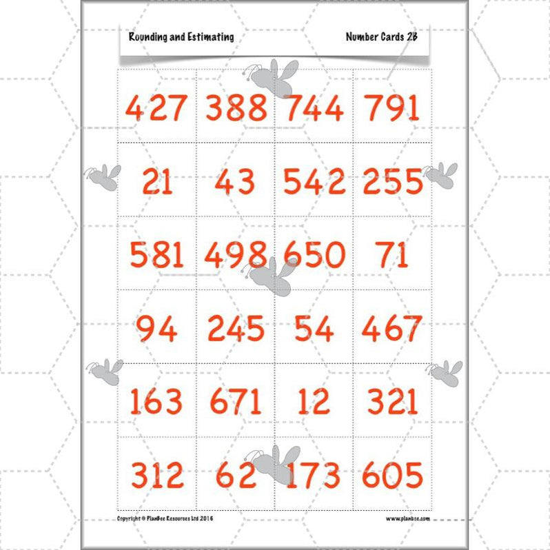 Rounding and Estimating Year 3 Maths Lessons by PlanBee
