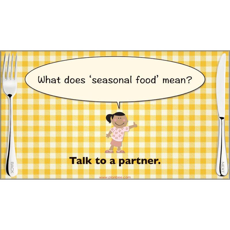 Seasonal Food Seasonality KS2 cooking lessons by PlanBee