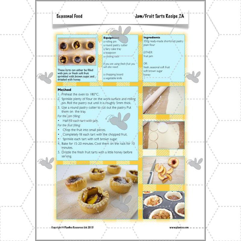 Seasonal Food Seasonality KS2 cooking lessons by PlanBee