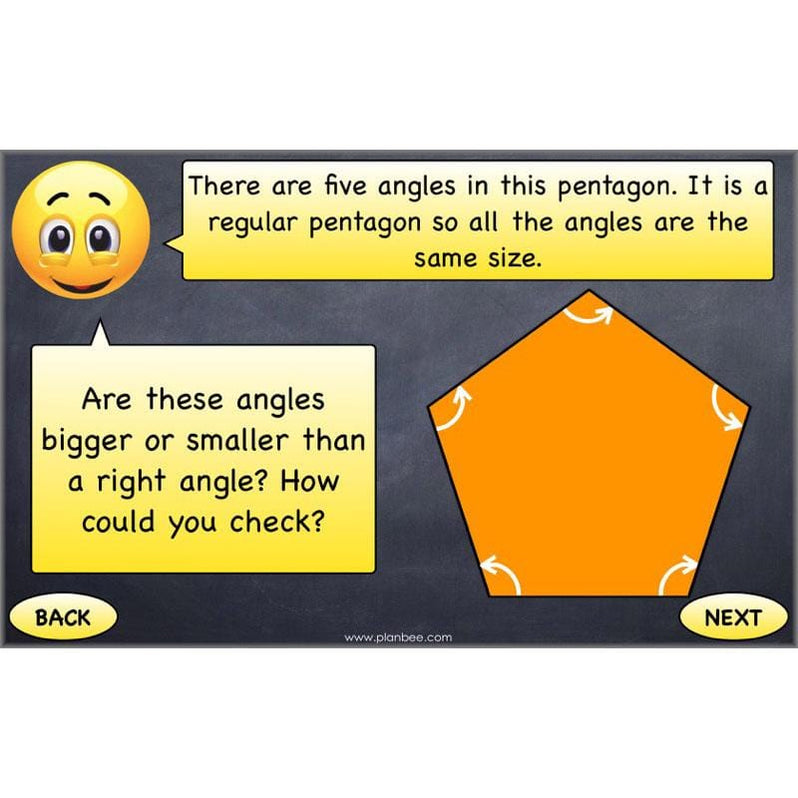 Shapes and Angles Year 3 Maths Lessons by PlanBee