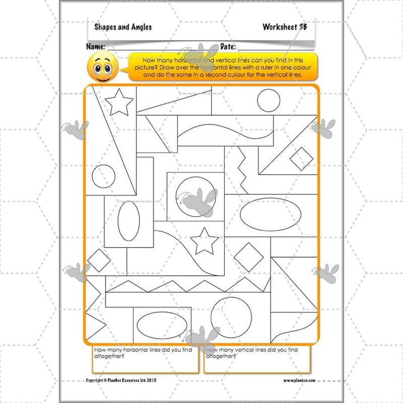 Shapes and Angles Year 3 Maths Lessons by PlanBee