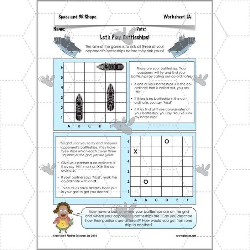 Year 3 3D Shape and Space Maths Lessons by PlanBee