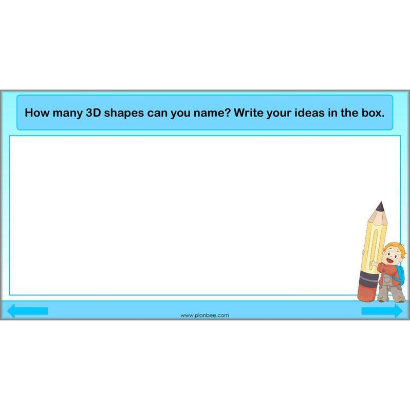 Year 3 3D Shape and Space Maths Lessons by PlanBee