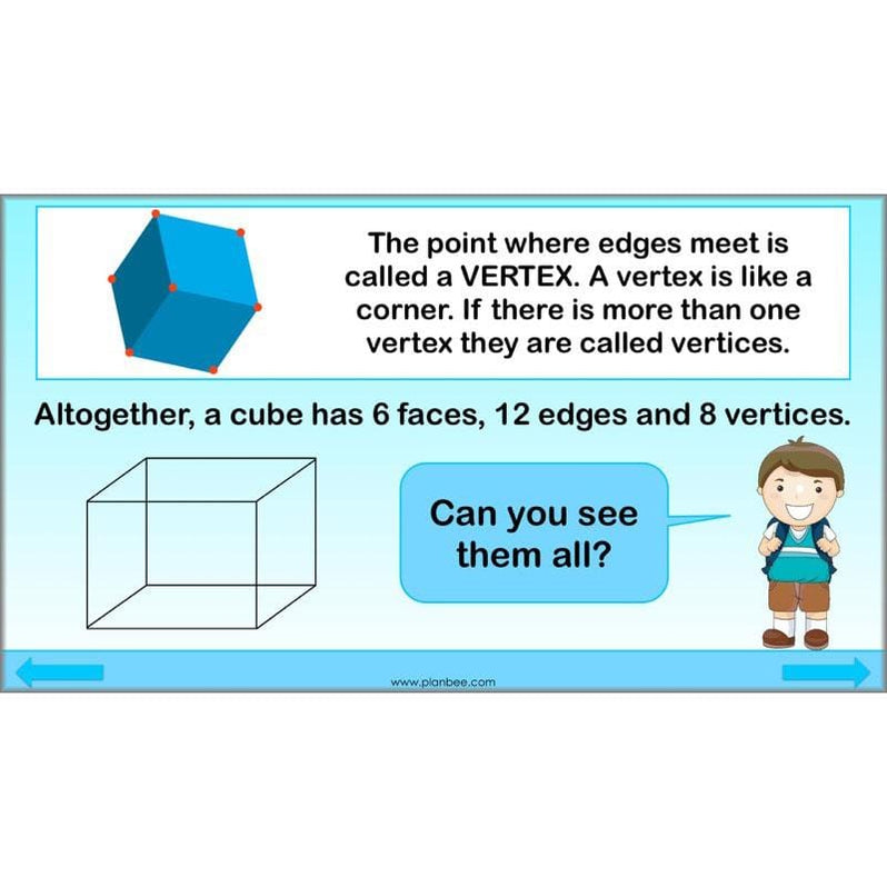 Year 3 3D Shape and Space Maths Lessons by PlanBee