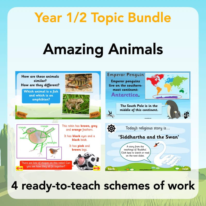 Year 1 Art lesson planning and ideas created by PlanBee