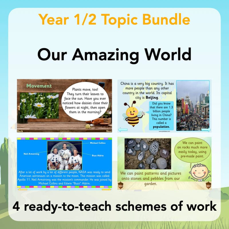 KS1 Topic Ideas for Creative Curriculum Lessons by PlanBee
