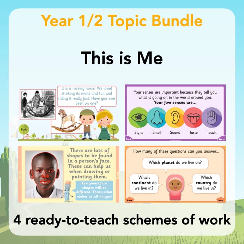 This is Me Topic Bundle KS1 Lessons & Resources by PlanBee