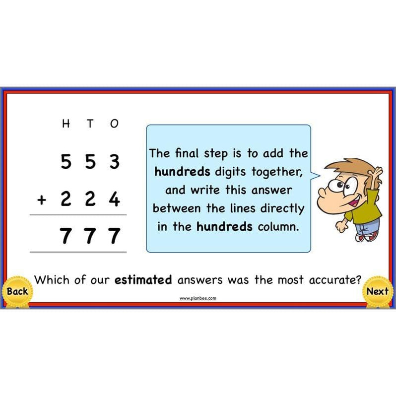 Using Addition and Subtraction Year 4 Maths by PlanBee