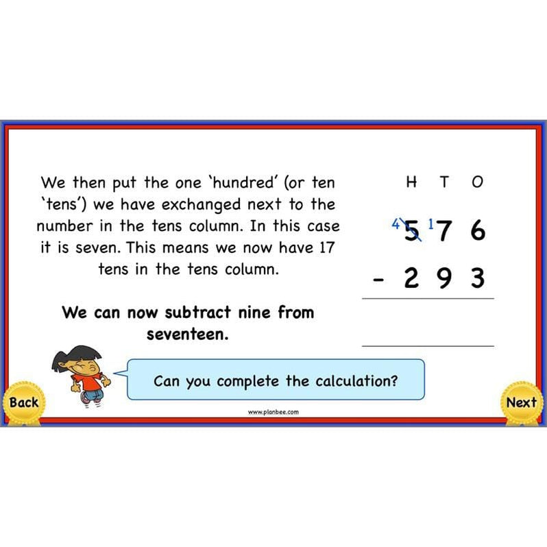 Using Addition and Subtraction Year 4 Maths by PlanBee