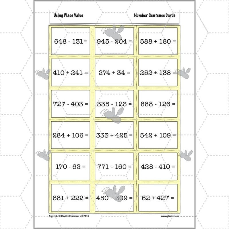 Using Place Value: KS2 Maths Planning for Year 3 — PlanBee